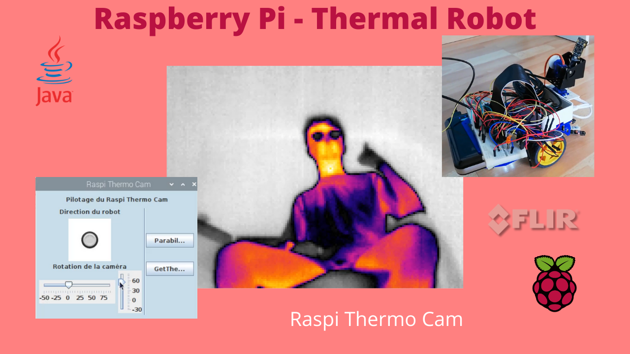 Robot thermique | Raspi Thermo Cam - Projet Caméra Thermique